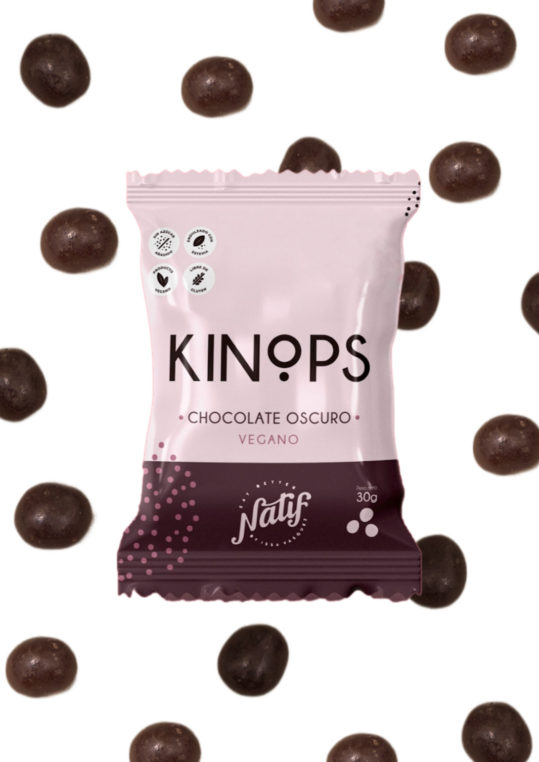 Kinops chocolate oscuro 60% x12und – natifbyissavasquez